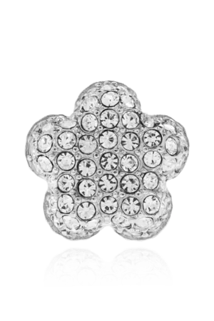 Marc Jacobs Flower Brass Clip-on Earrings