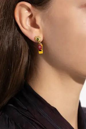 Marc Jacobs Drop Earrings With Pendants