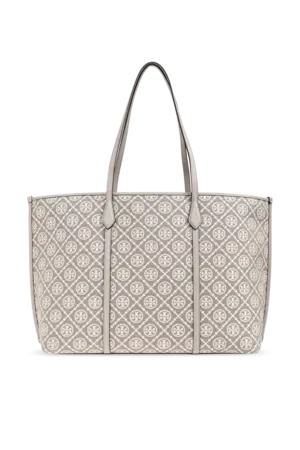Tory Burch Perry T Shopper Bag - Grey