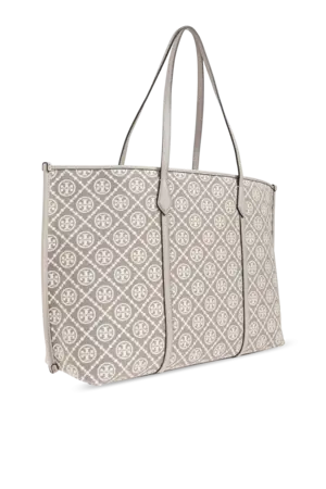 Tory Burch Perry T Shopper Bag - Grey