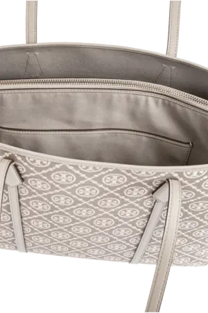 Tory Burch Perry T Shopper Bag - Grey