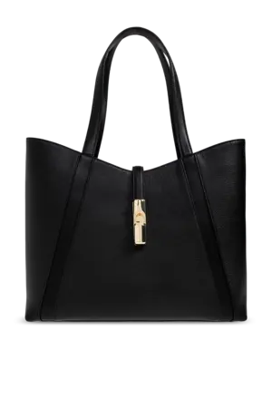 Furla Goccia Large Shopper Bag - Black