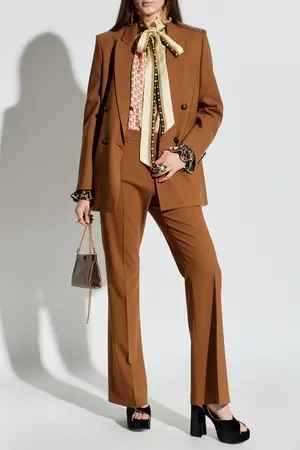 Etro Wool Trousers - Brown