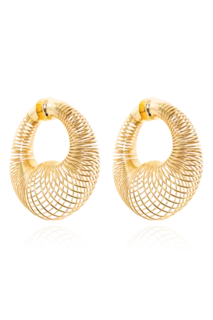 Alaïa Spiral Earrings - Gold