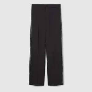 Gucci Raw Edge Hem Pants For Men