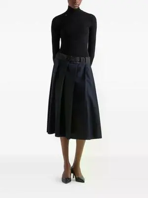 Prada Ribbed Turtleneck Sweater
