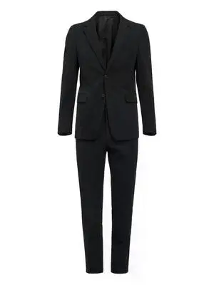 Prada Single-breasted Suit - Black