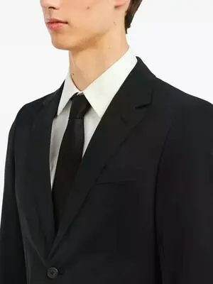 Prada Single-breasted Suit - Black