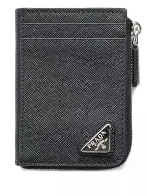 Prada Leather Wallet - Black