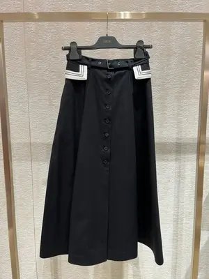 Dior Belted Skirt