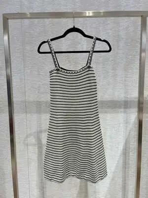 Dior Knit Dress - Black/white