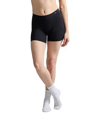 WOXER Silky Modal 5-inch Baller Boxer Briefs - Black