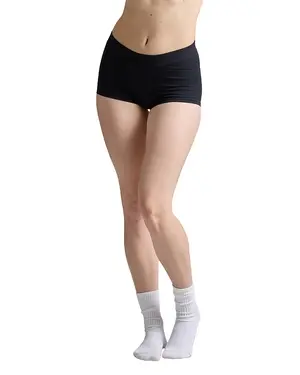 WOXER Silky Modal Luxe Bold Boyshorts - Black