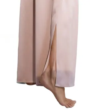 Lunya Silk Tee Pant Set - Delicate Pink