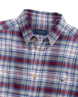 Vineyard Vines Great Point Vineyard Flannel Shirt
