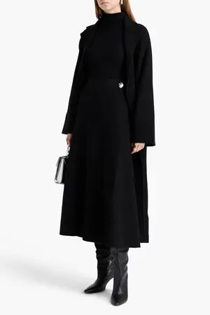 Rag & Bone Bridget Embellished Wool-blend Midi Skirt
