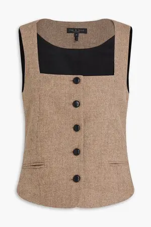 Rag & Bone Button Detailed Vests For Women