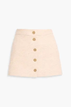 FRAME Cotton-blend Tweed Mini Skirt