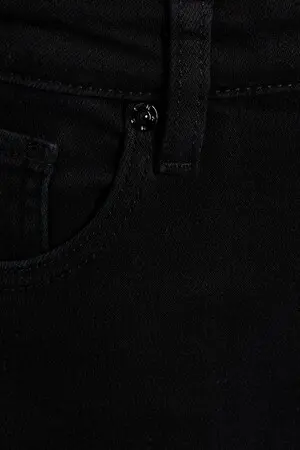 FRAME The Reboot High-rise Bootcut Jeans - Black