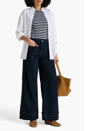 Rag & Bone Marina High-rise Wide-leg Jeans