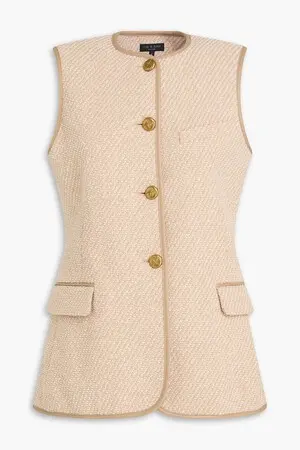 Rag & Bone Bartlet Cotton-blend Tweed Vest