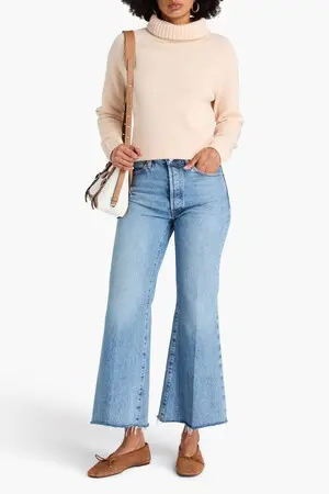 FRAME The Pixie Lax High-rise Flared Jeans
