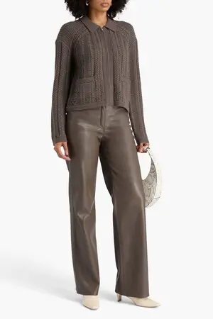 Rag & Bone Kerry Cable-knit Merino Wool Cardigan