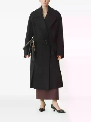 LANVIN Belted Wool Coat