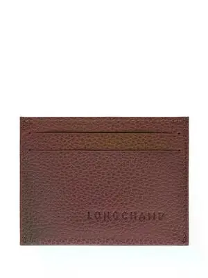 Longchamp Le Foulonné Card Holder - Brown
