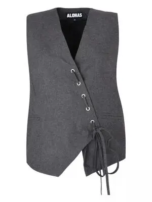 ALOHAS Lace-up Vest