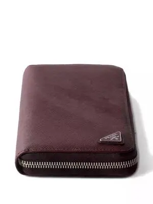 Prada Zip Logo Wallet