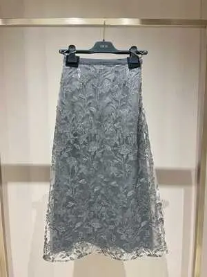 Dior Lace Knee-length Skirt