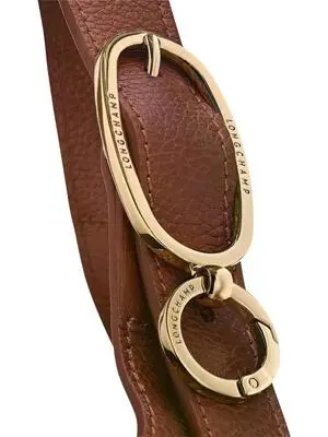 Longchamp Le Foulonné Xl Grained-leather Tote Bag - Brown