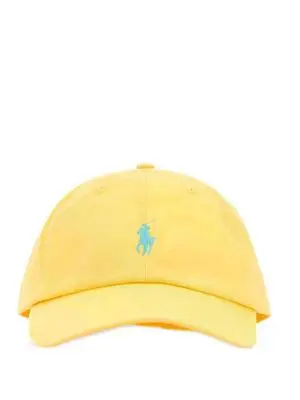 Polo Ralph Lauren Polo Pony Cotton Cap - Yellow