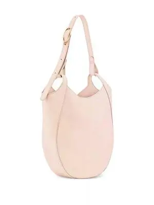 Longchamp Large Le Foulonné Shoulder Bag - Pink