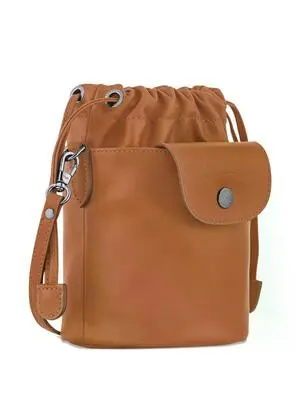 Longchamp Mini Le Pliage Xtra Drawstring Bucket Bag - Brown
