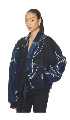 UPRISERS Camo Bomber Jacket