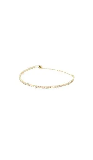 Shashi Tennis Bracelet In Diamond - Gold