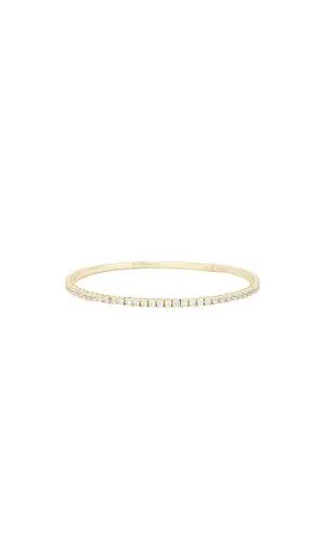 Shashi Bianca Flexi Bangle Bracelet - Gold