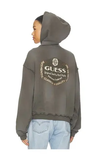 Guess Originals Printed Sweatshirts Hoodies For Women