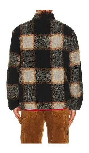 Brixton Buffalo Plaid Sherpa Full Zip Jacket