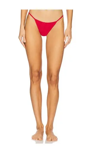COU COU The Tanga Thong In Red - Cherry Red