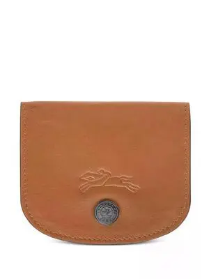 Longchamp Le Pliage Xtra Leather Card Holder - Brown