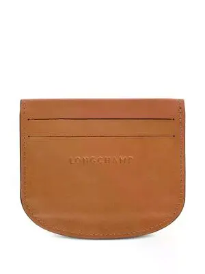 Longchamp Le Pliage Xtra Leather Card Holder - Brown