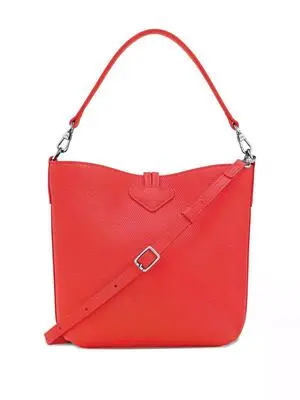 Longchamp Mini Le Roseau Bucket Bag - Red