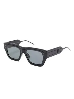Thom Browne Rectangle-frame Sunglasses - Black
