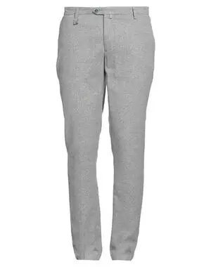 BARBATI Pants In Polyester, Viscose, And Wool - Grey