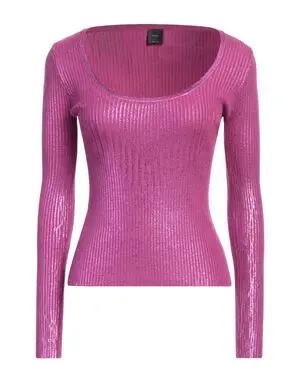 Pinko Long Sleeve Solid Knit Sweater