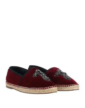Dolce & Gabbana Cotton Espadrilles - Red