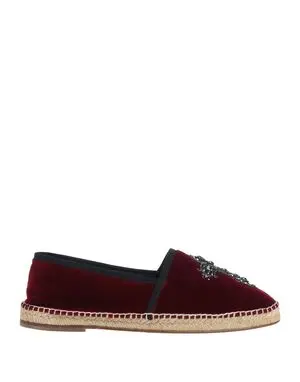 Dolce & Gabbana Cotton Espadrilles - Red